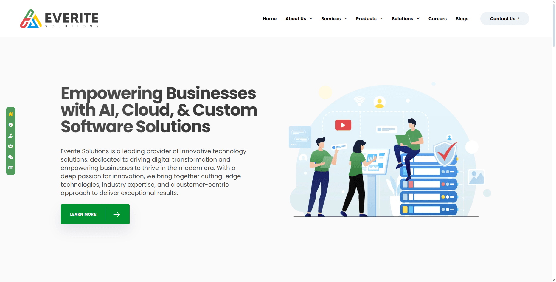 Leading Digital Transformation & AI Solutions | Everite Solutions